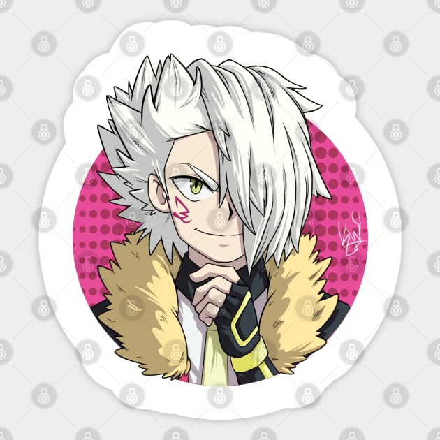 Suoh from Beyblade Burst Turbo Beyblade Burst Sticker TeePublic